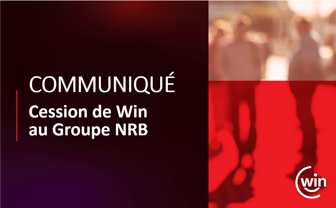 Nethys approuve la cession de Win au Groupe NRB - Win